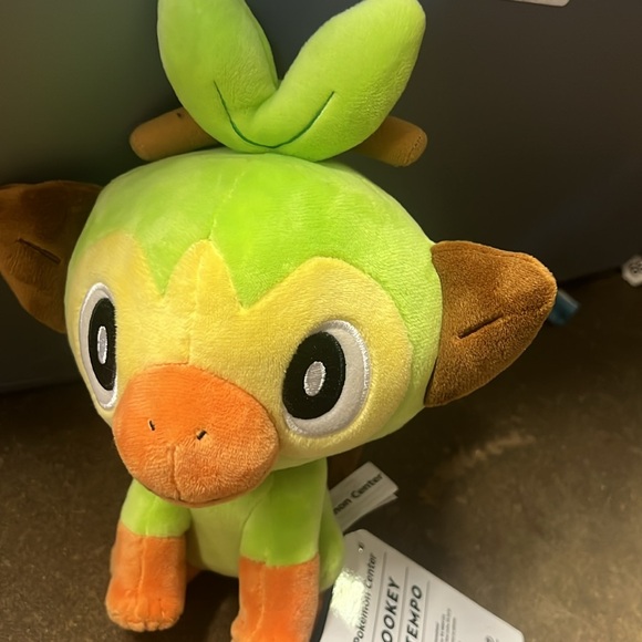 Pokemon | Toys | Pokemon Grookey Green Monkey Plush 22 Nintendo 9 In ...